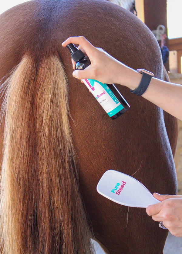 Pure Steed Fairy Tails four-in-one for your horse's best mane and tail.