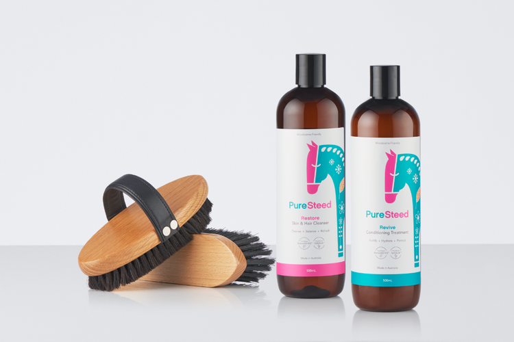 Pure Steed | World first microbiome friendly horse grooming